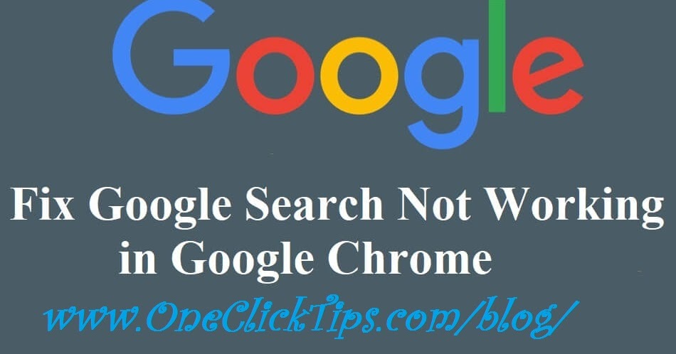 How to Fix Google Search Not Working on PC or Chrome Issue?
