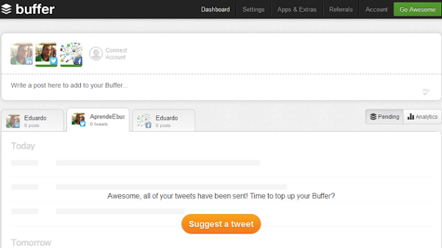 ¿Qué es Buffer?: Una nueva herramienta para compartir en Facebook ...