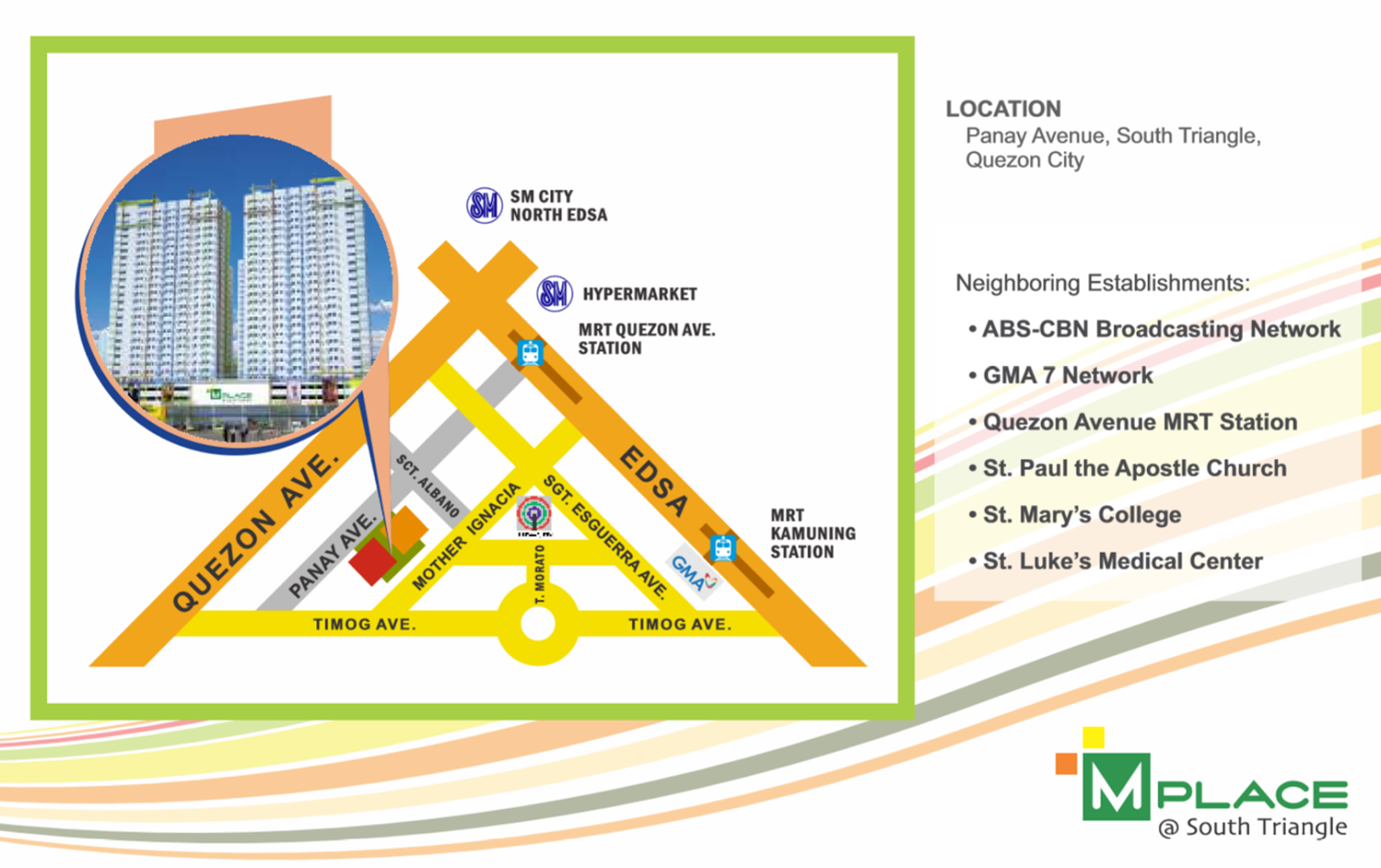 SM DEVELOPMENT CORPORATION CONDOMINIUM: M PLACE South Triangle