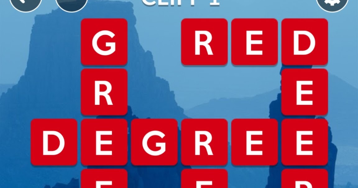 Aveyn's Blog: Wordscapes Answers - CANYON - CLIFF