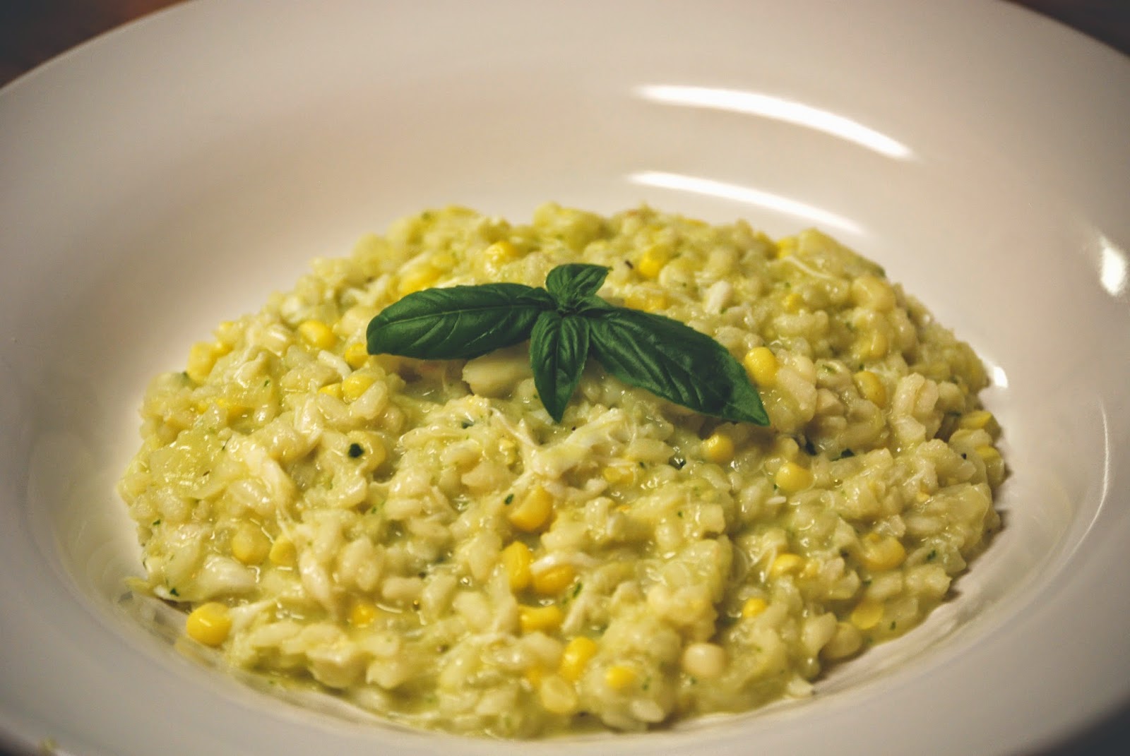 Good Food Happy Man: Summer = Crab: Crab and Sweet Corn Risotto