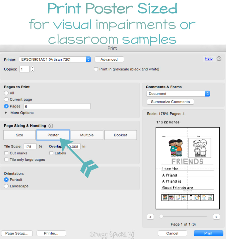 5 Things to Know When Printing Online Resources - Breezy Special Ed