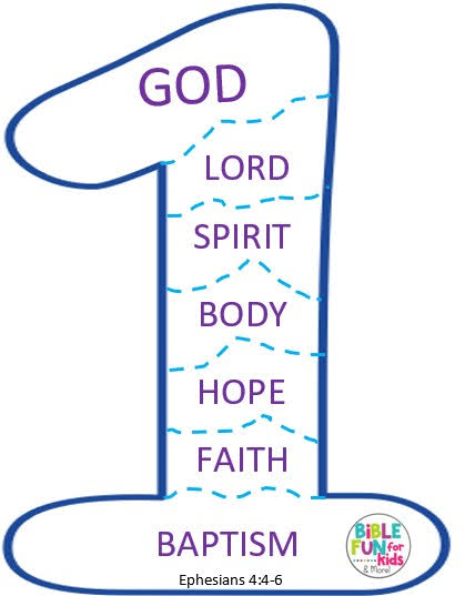 ONE in Ephesians 4 | Bible Fun For Kids