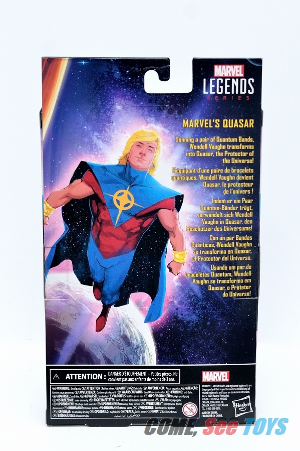 Come, See Toys: Marvel Legends Series Quasar