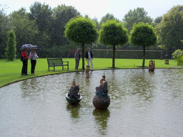 De tante van Tjorven: De beeldentuin in Gees