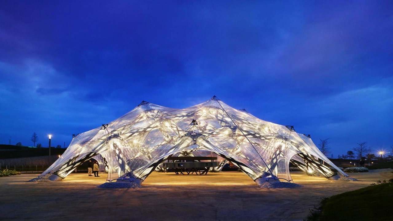 Arquitectura Textil y Tenso Estructuras | ¿Que Es? Ejemplos