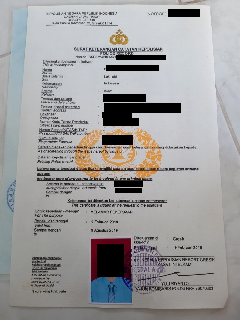 Apa Saja Syarat Pembuatan SKCK? - Rezky Pratama Blog