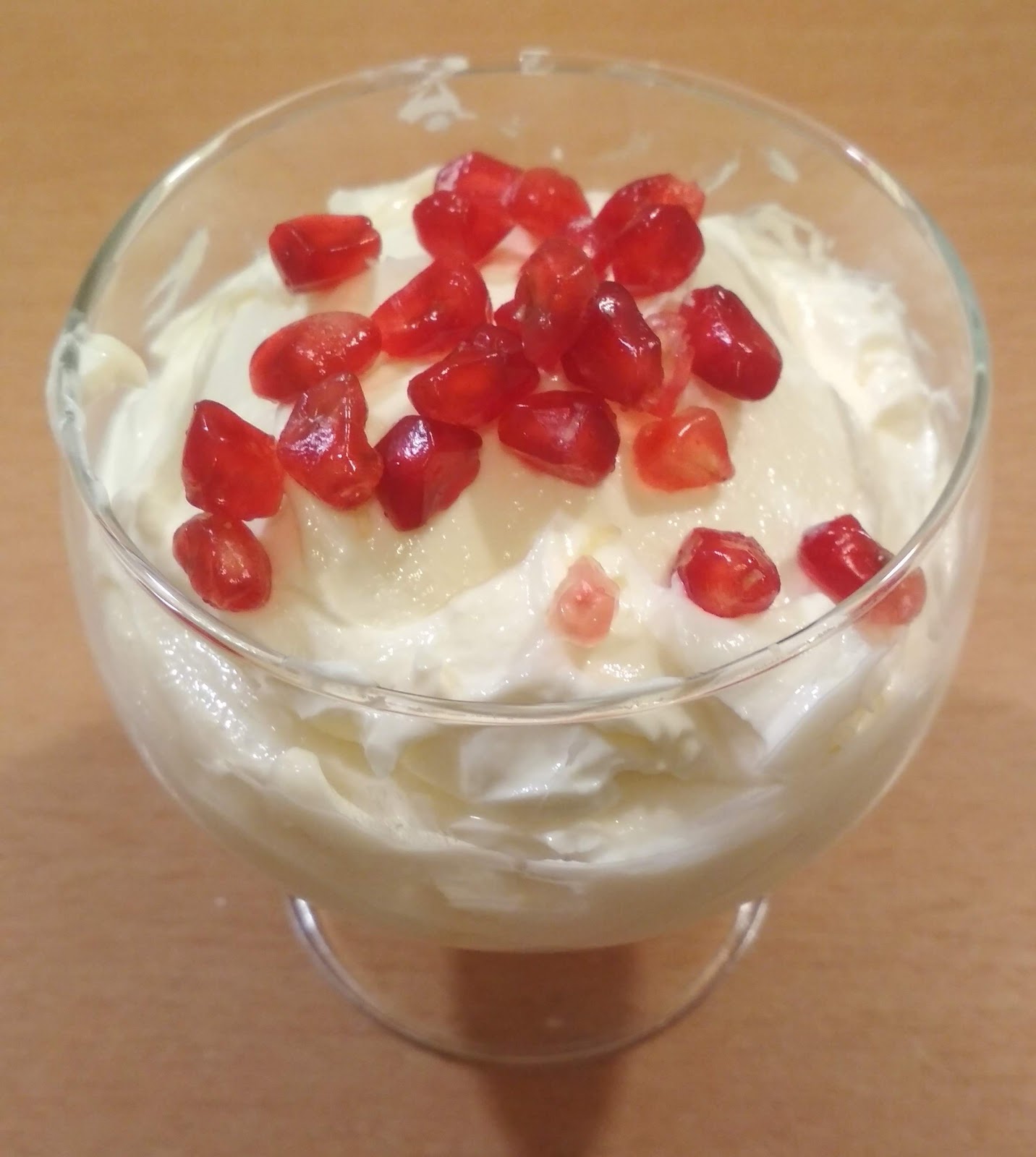 Retró vaníliás krémtúró