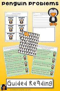 First Grade Love: Penguin Problems Book Companion