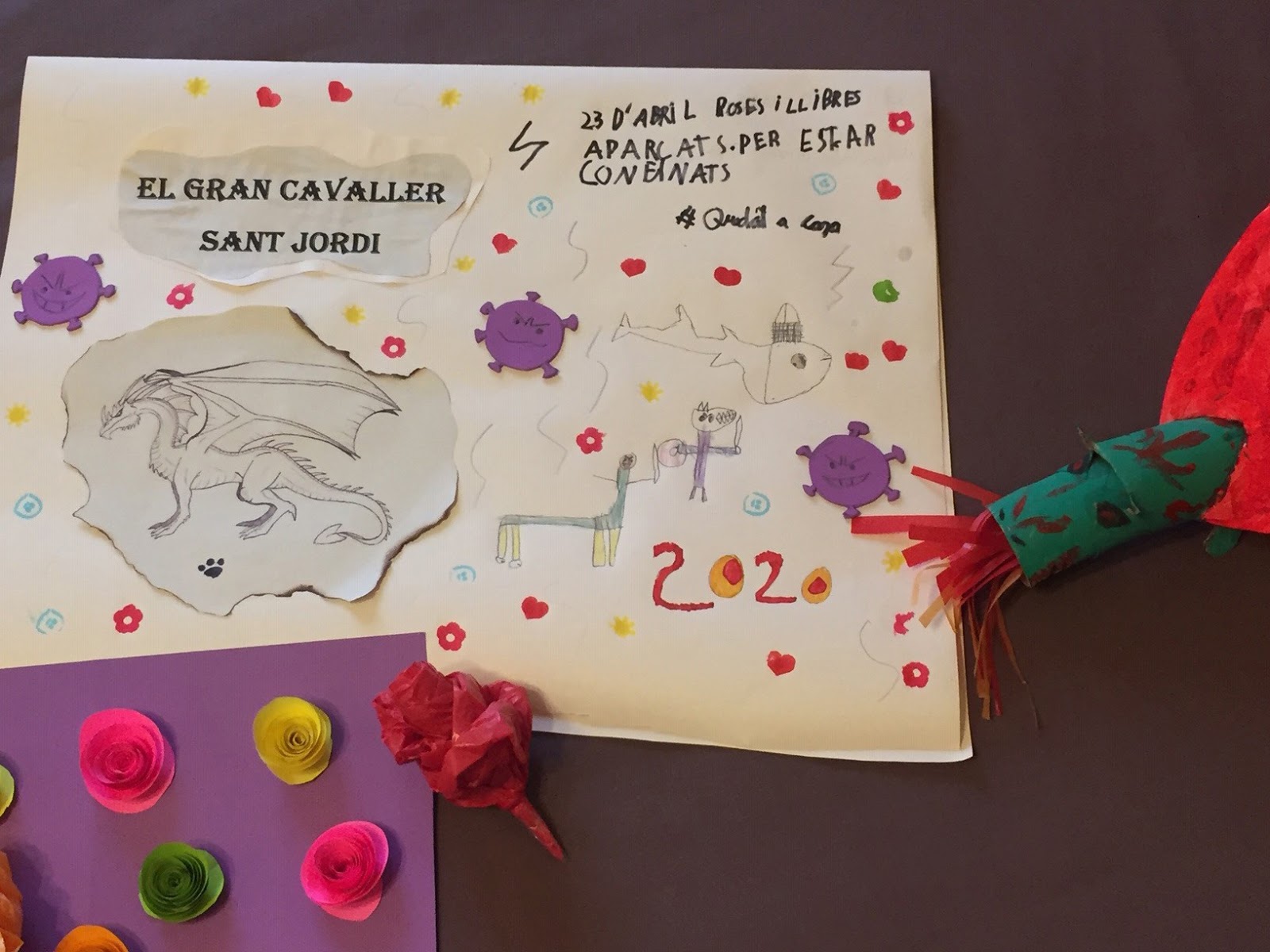 3r Primària - Escola del Sol: DIADA DE SANT JORDI