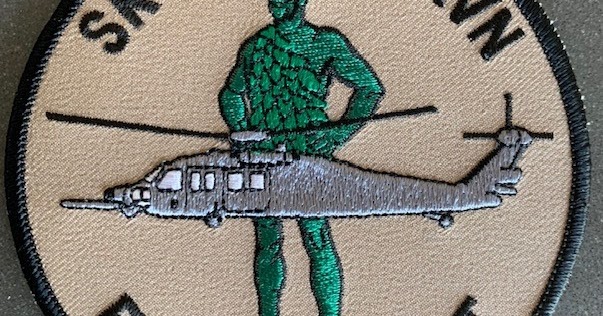 THE USAF RESCUE COLLECTION: USAF 33rd RQS / Jolly Green Flight Test Patch