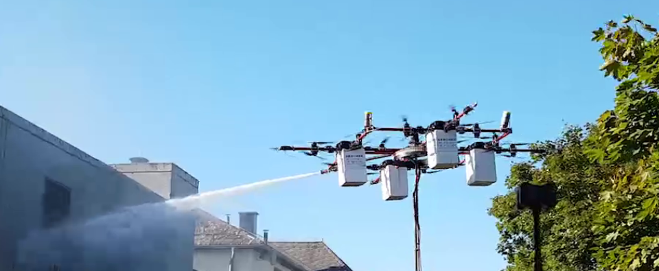 The benefits of firefighters using drones
