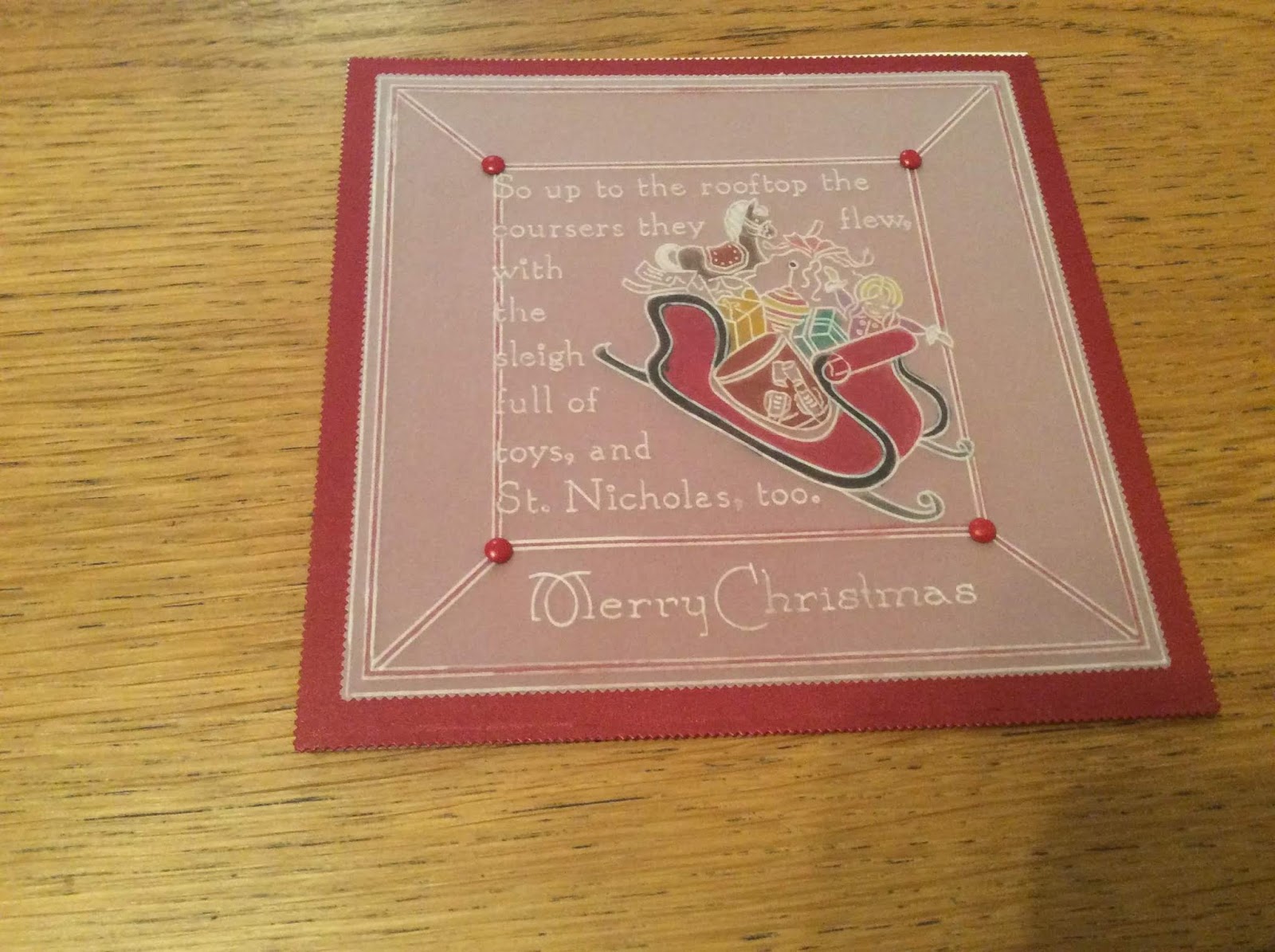 Cotswold Crafter: Your Christmas Challenge cards