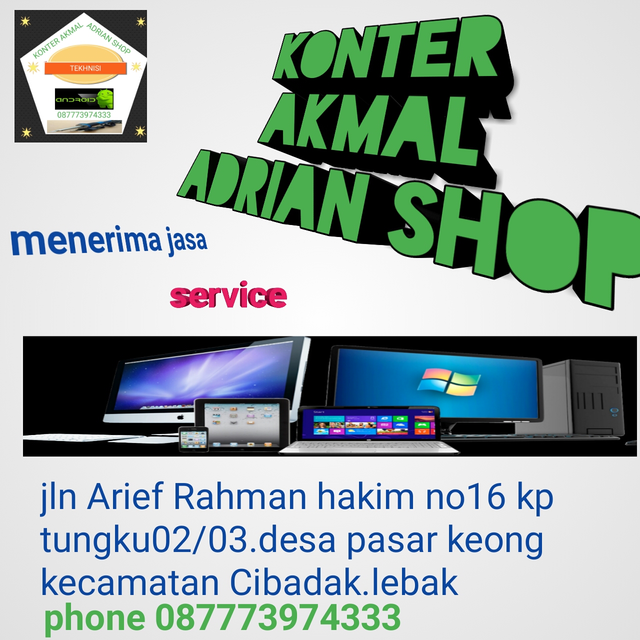 ESA KONTER AKMAL TUNGKU / KONTER AKMAL ADRIAN SHOP