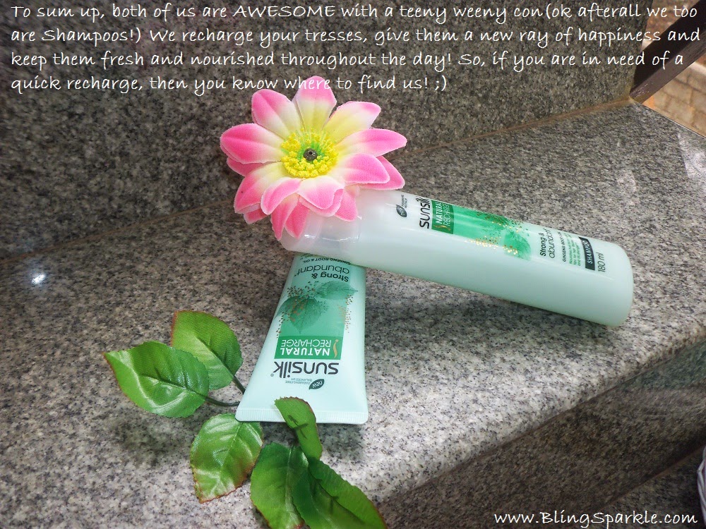 Sunsilk Natural Recharge Range: In-photo Review | Bling Sparkle