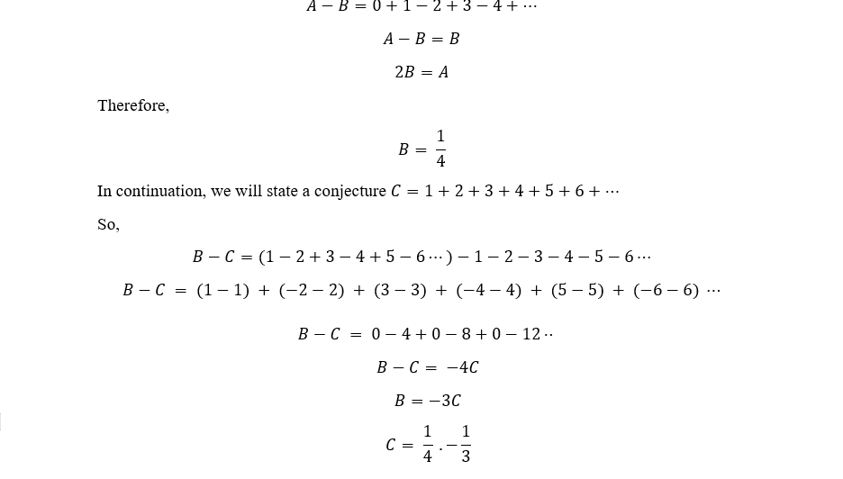 The Sum Of All Positive Numbers Is A Negative Number Heuristic Infinity Manipulation Method the-sum-of-all-positive-numbers-is-a-negative-number-heuristic-infinity-manipulation-method