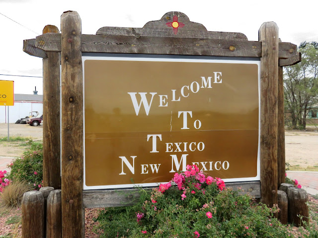 Geographically Yours Welcome: Texico, New Mexico