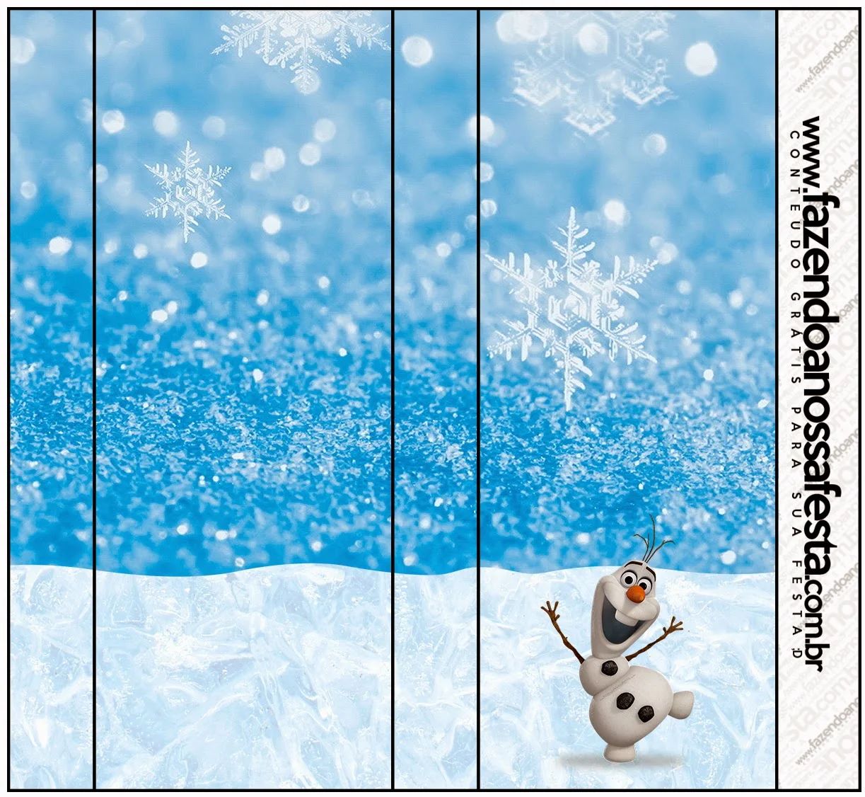 Olaf: Free Printable Candy Bar Labels. - Oh My Fiesta! in english