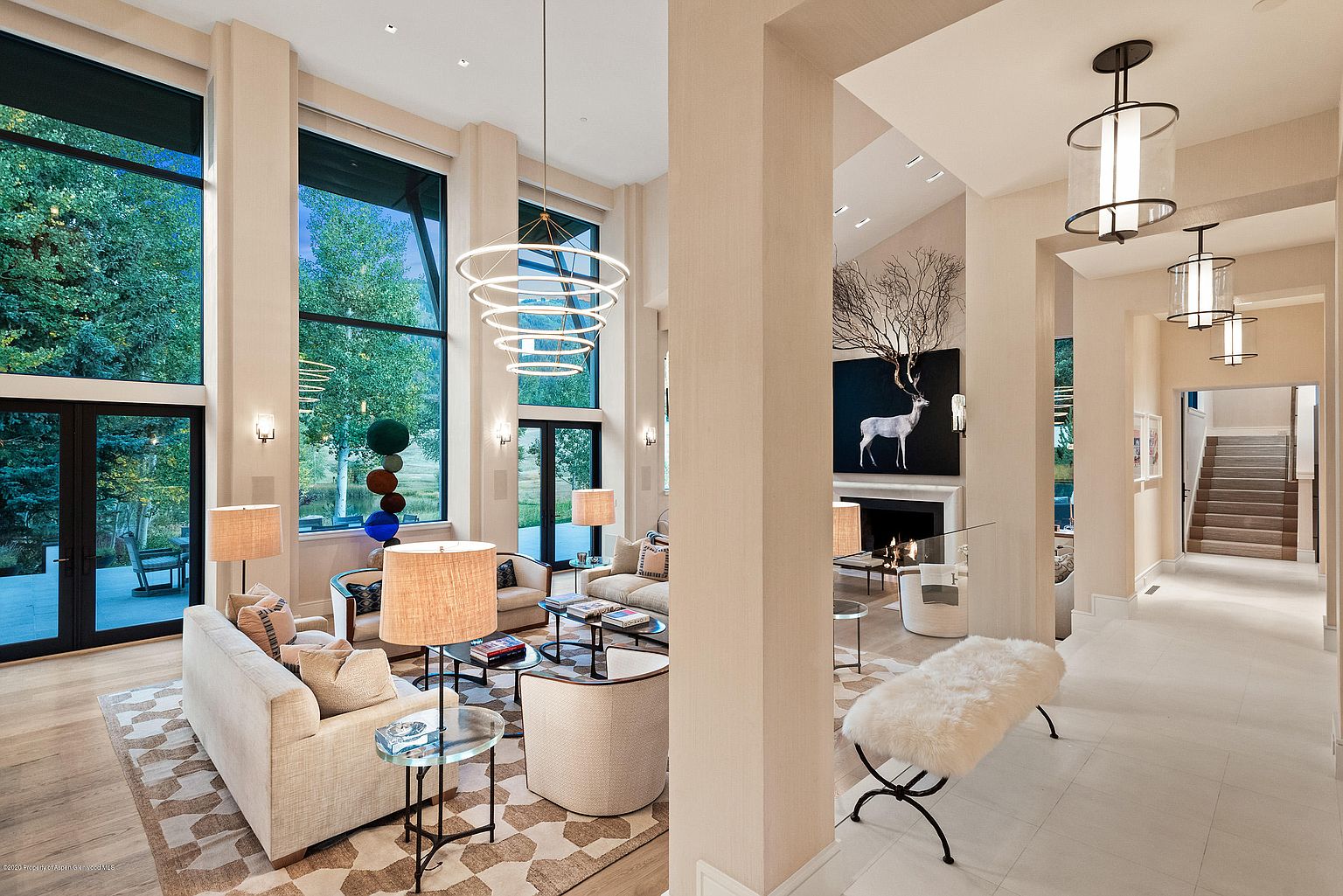 9,000 Square Foot Stone and Cedar Mansion In Aspen, CO | THE AMERICAN ...