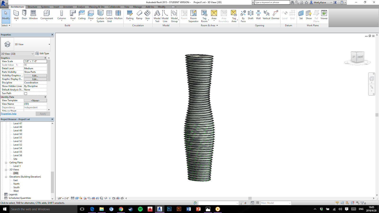 Absolute Tower - BIM Parametric Model
