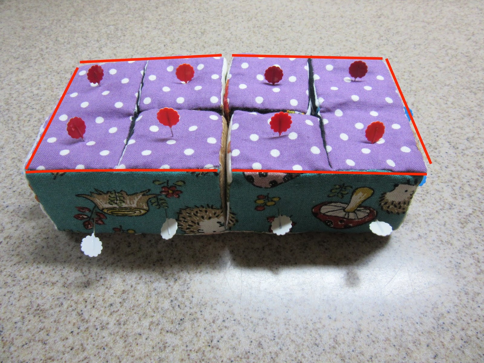 Queenie's Needlework: Baby Blocks Tutorial