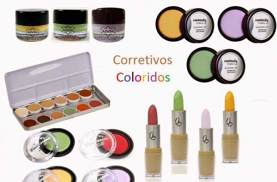 Sempre Preciosas.: Corretivos Coloridos - Para que servem, e como usar?