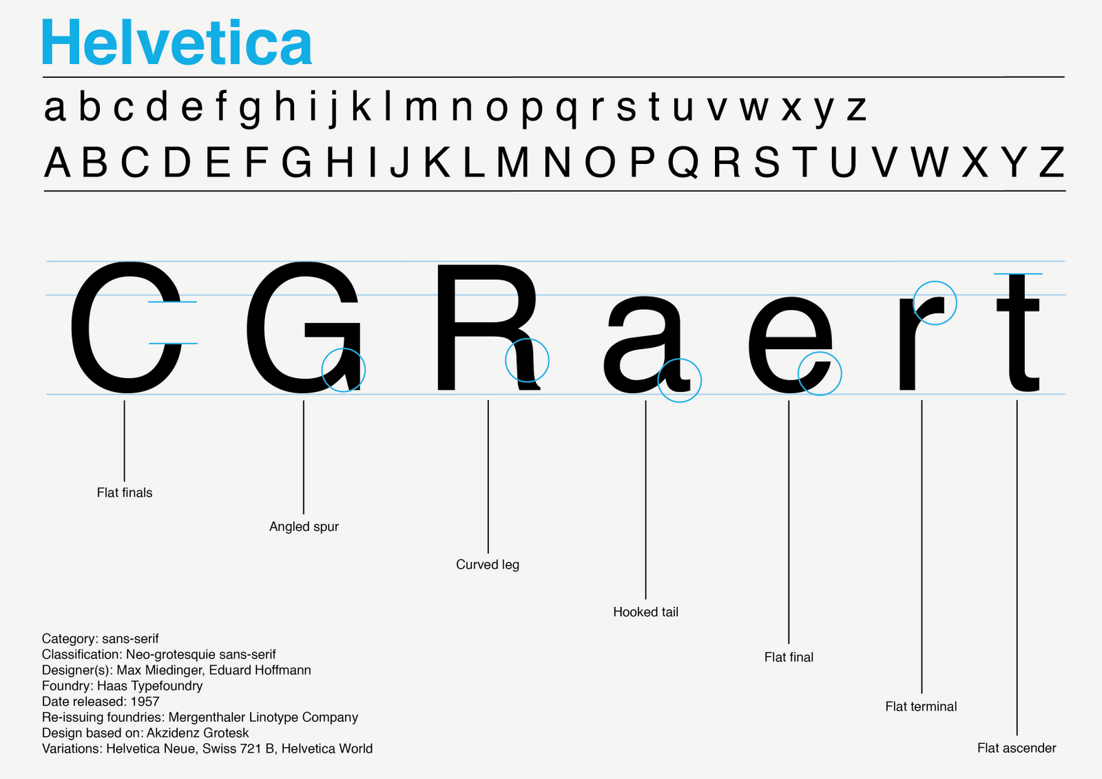 DESIGN PRACTICE: TYPOGRAPHY CLASSIFICATION TASK - helvetica
