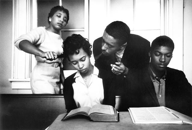 Incredible Behind the Scenes Photos of Civil Rights Activists Training ...