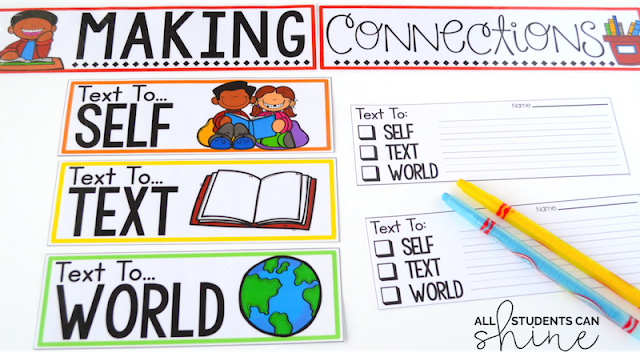 Guided Reading - Comprehension Skills - All Students Can Shine