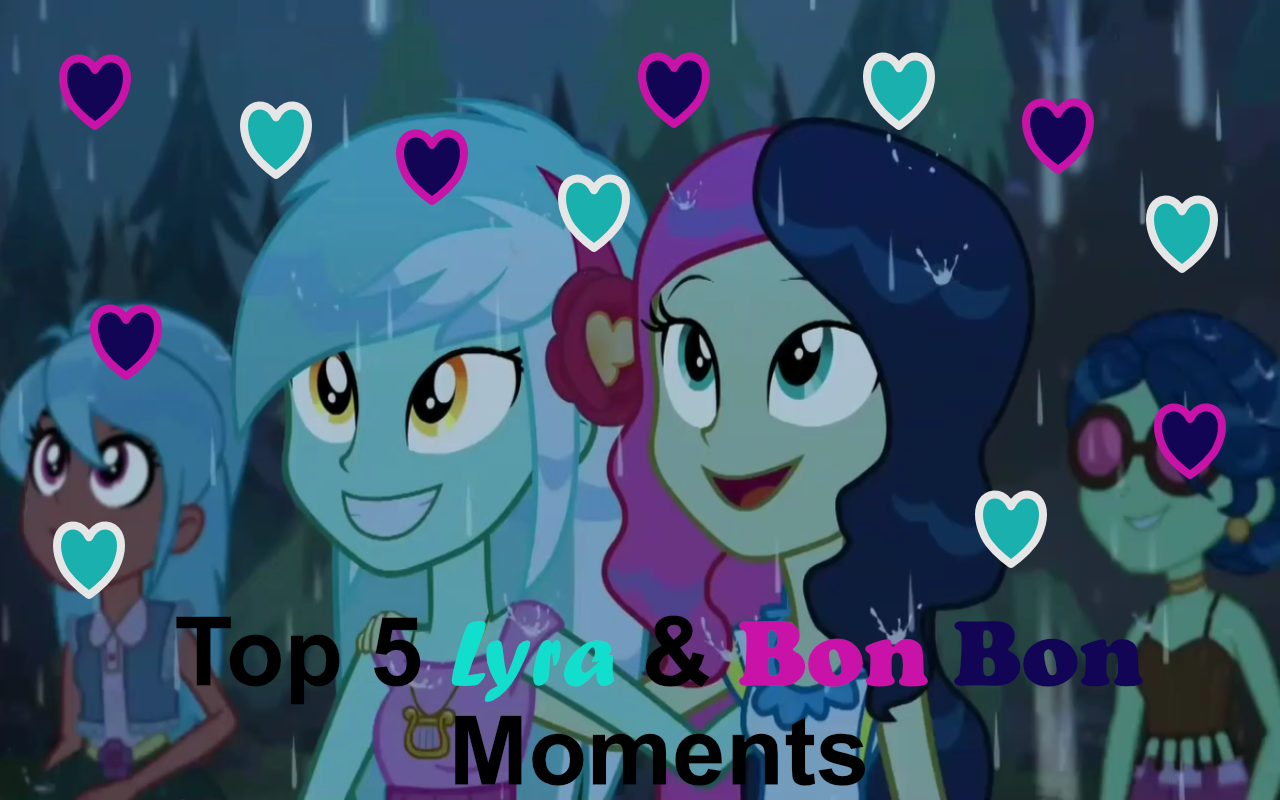Equestria Girls Lyra And Bon Bon