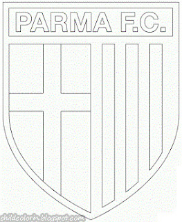 Emblem of Parma FC Coloring