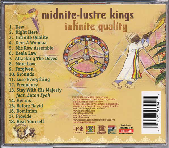 Compartilhando Reggae: Midnite - Infinite Quality 2007