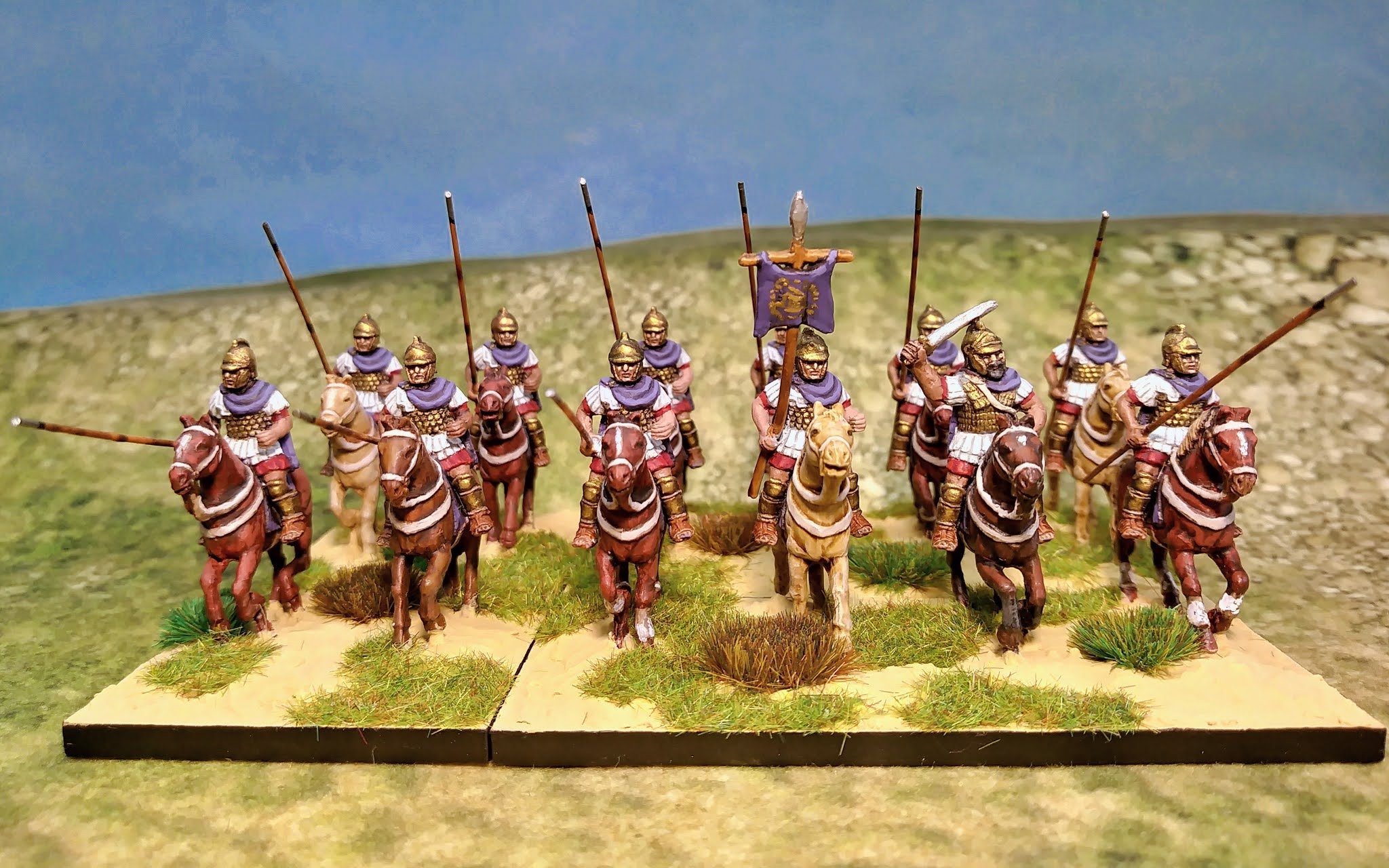 PARADE GROUND 20mm: Heavy Cavalry Rebasing format