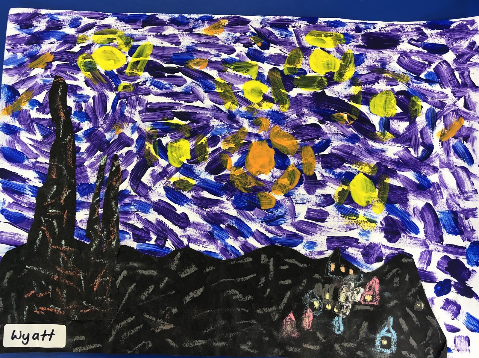 LZ3 : LZ3FE Matariki Starry Night Art