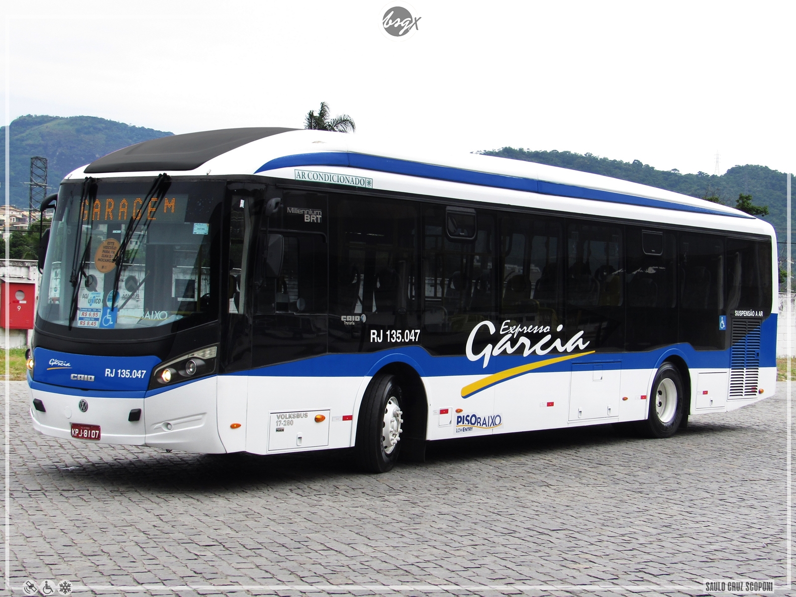 Expresso Garcia inclui na frota mais cinco ônibus com motor traseiro ...