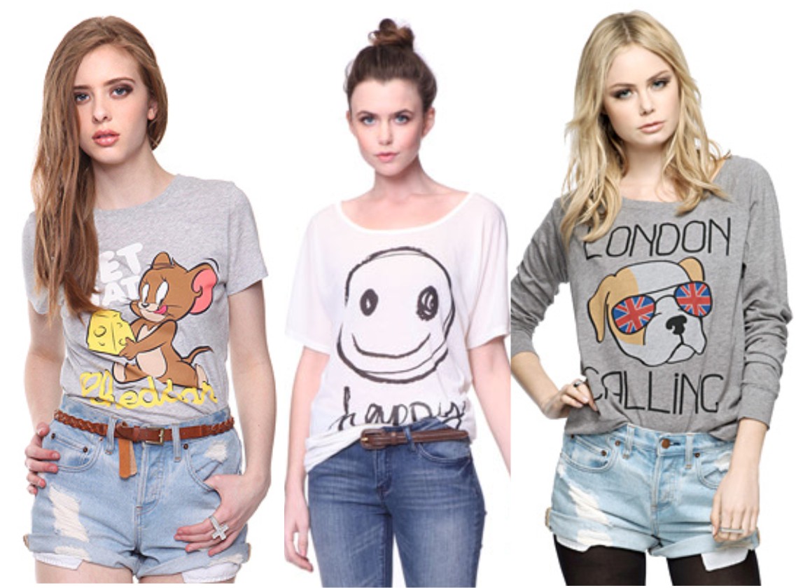 Fashion Good: Looks com Desenhos Animados nas Estampas