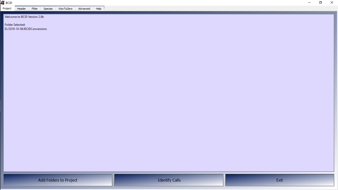 Bat Detector Reviews: BCID Software Version 2.8B Review (2019) Part 1 Of 2