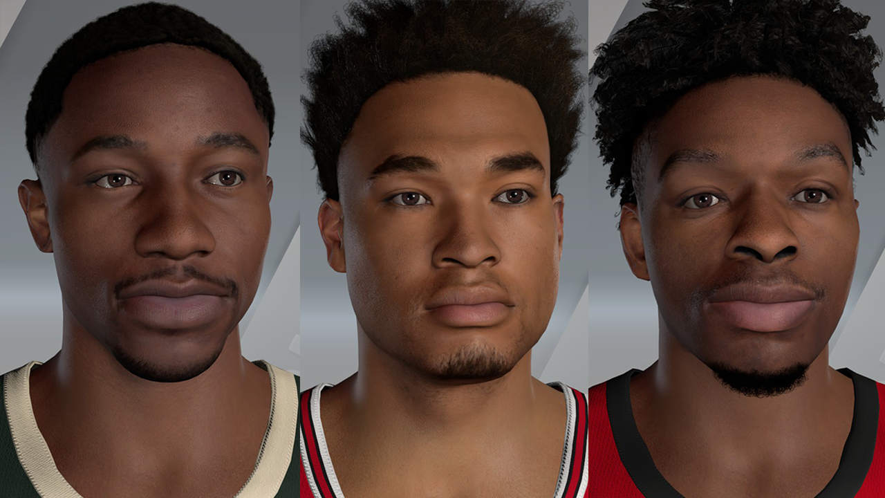 NBA 2K21 Cyberfaces Pack #3 for Missing Face Scans by Shuajota ...