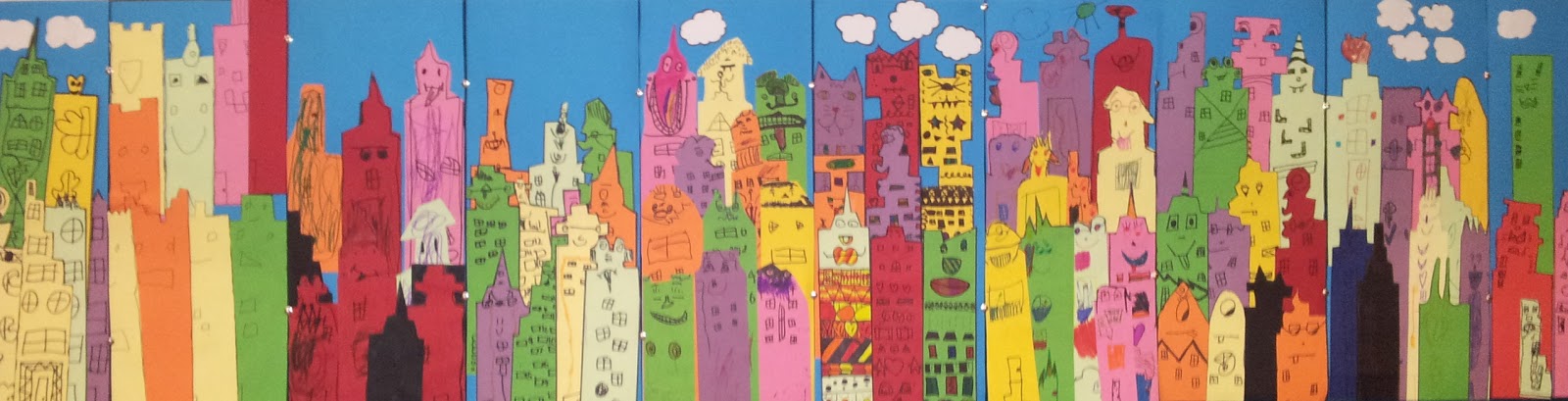 Art Classes: James Rizzi Cityscape