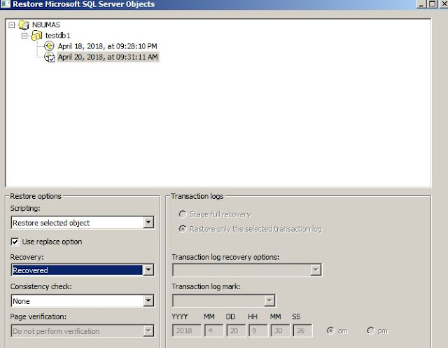 Remote Infrastructure Management: MS SQL SERVER Backup and Recovery ...