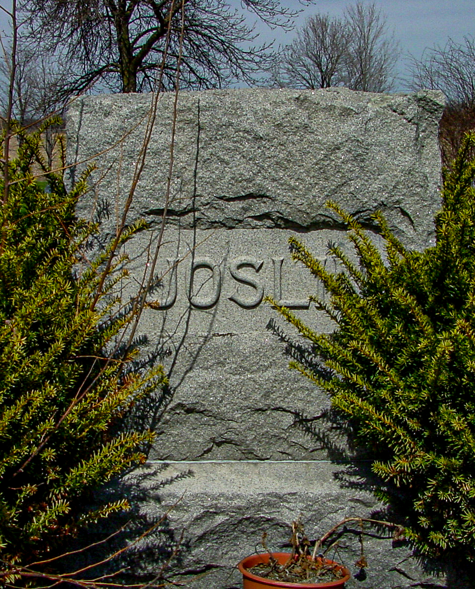 Joslin and Adams Graves, Darien Cemetery, Darien, Walworth County ...