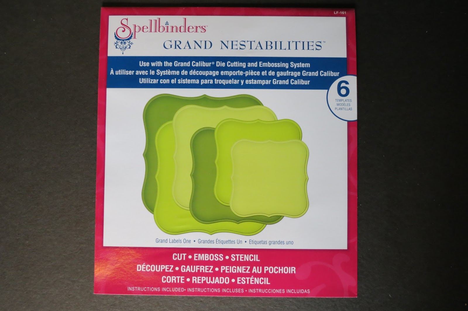 Ligaya's Creativity Zone: Spellbinders Grand Decorative Labels One ...