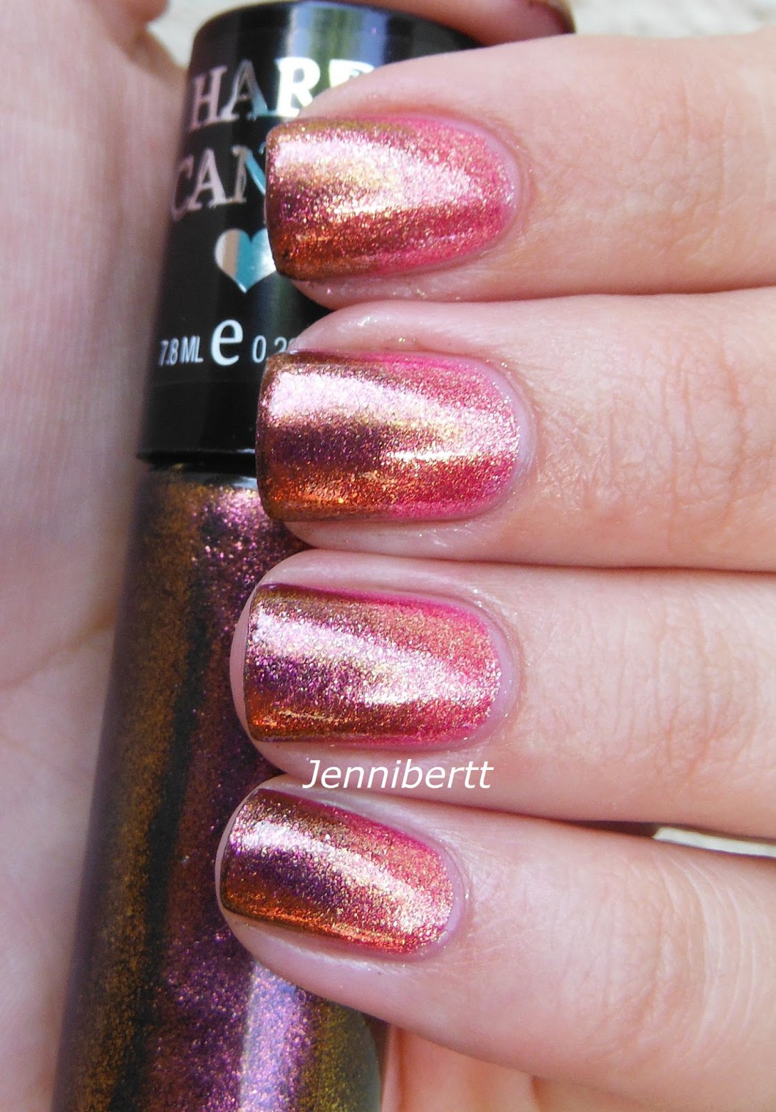 Jennibertt's Nails: Gradient using Hard Candy
