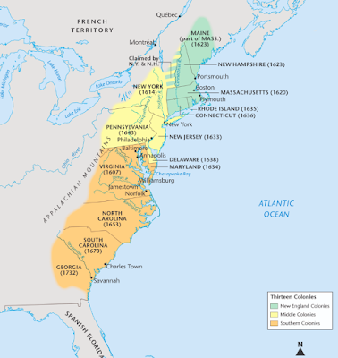 8th Grade U.S. History: 10/9_Three Colonial Regions