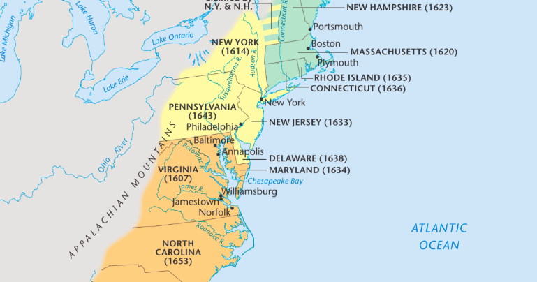 8th Grade U.S. History: 10/9_Three Colonial Regions