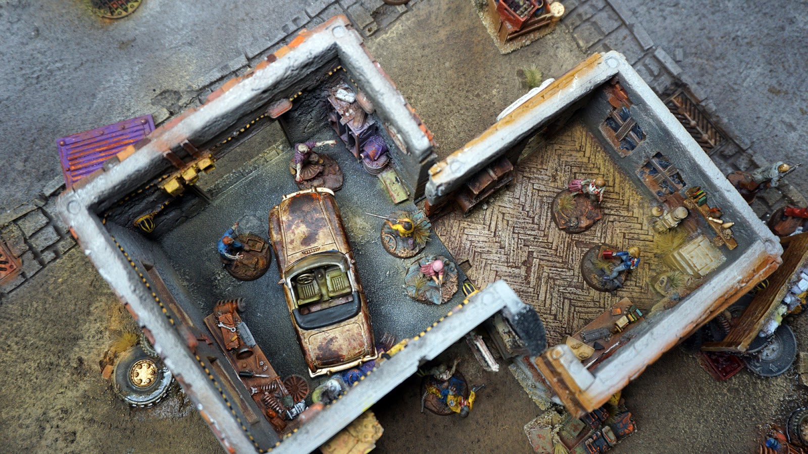 Petrol Yard: Tabletop Modular Terrain Kickstarter - Faeit 212
