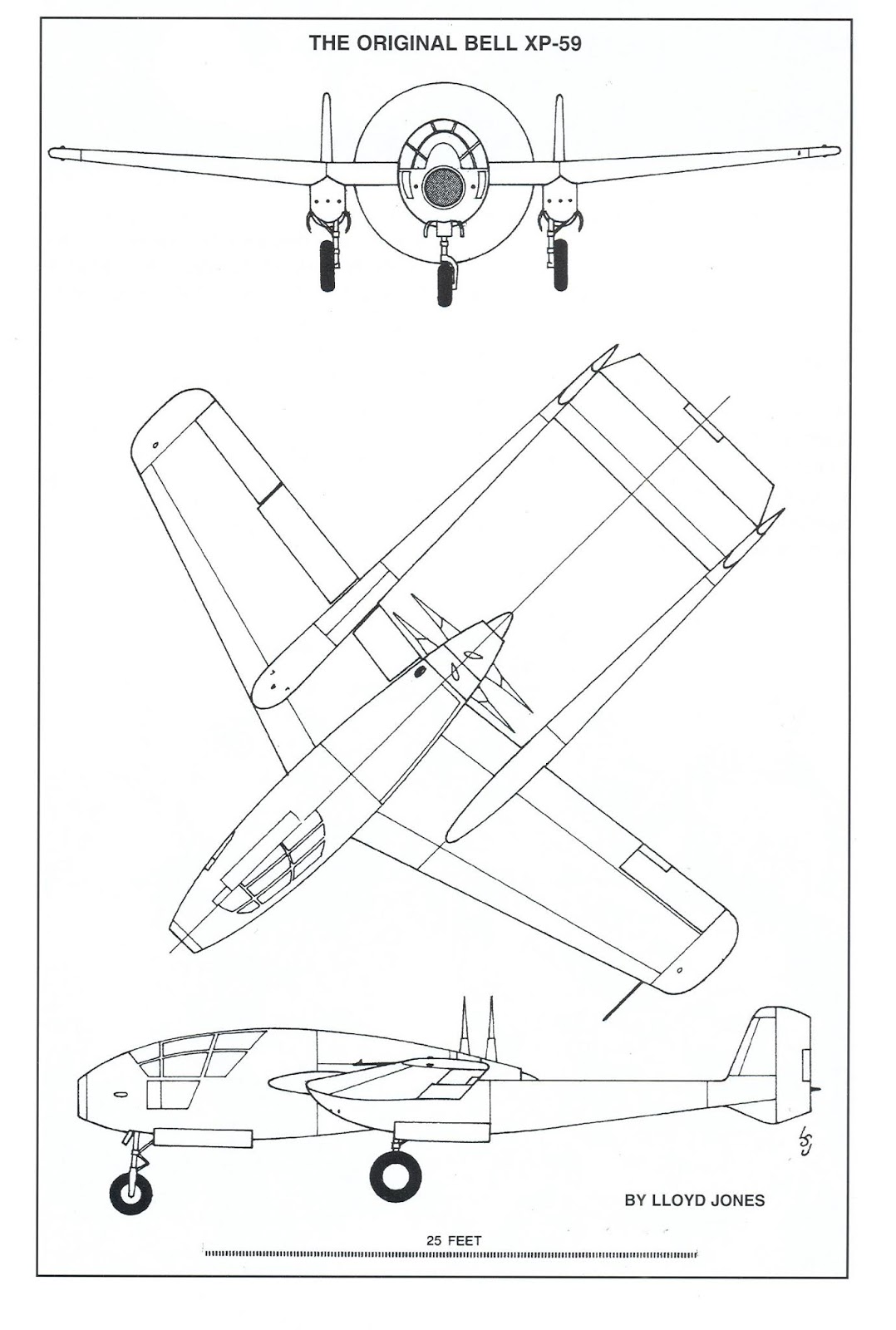 Bell XP-52, XP-59, and XP-59A