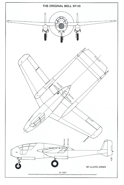 Bell XP-52, XP-59, and XP-59A