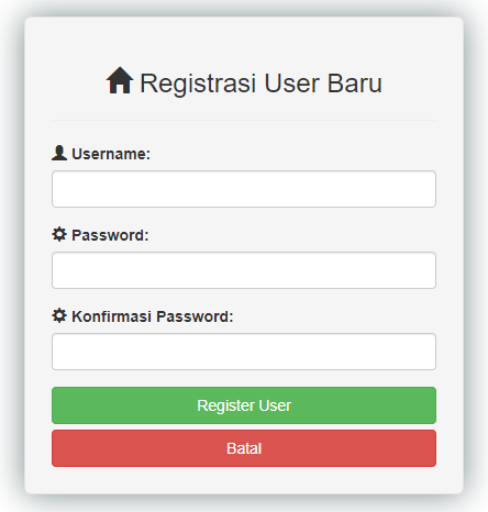 Contoh Sistem Informasi Mahasiswa dengan PHP (Login dan Registrasi ...