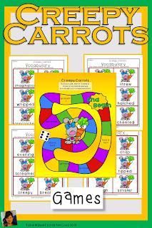 First Grade Love: Creepy Carrots Activities